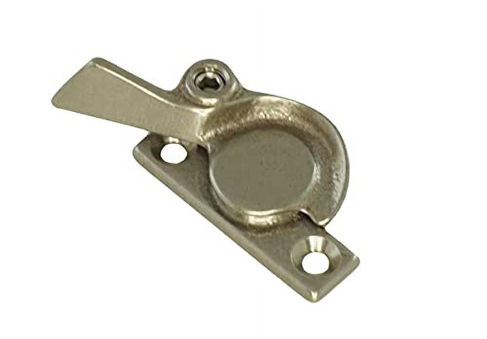 WRS 1-5/8" Left Hand Security Sweep Lock - White Bronze - Walmart.com