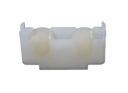 WRS White Nylon Tandem Window Roller & Housing - 1-1/2" - Walmart.com