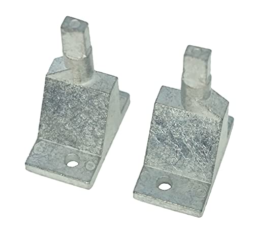 WRS Zinc Side-Mount Pivot Bar - Left & Right Hand Set - Walmart.com