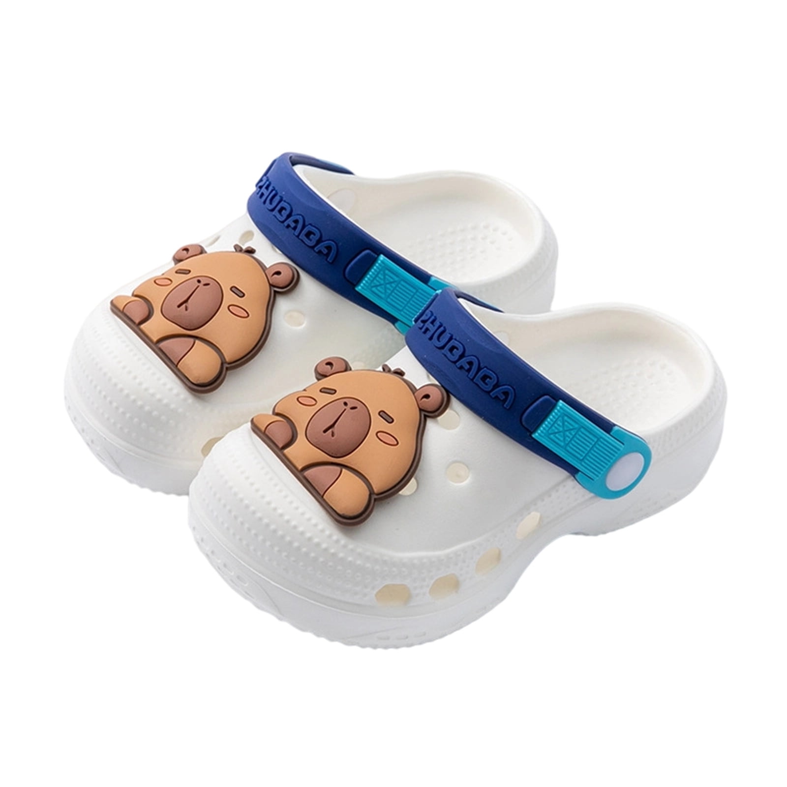 WRTFVZA Capybara Slippers for Kids Clogs Cute Animal Slippers Comfort ...