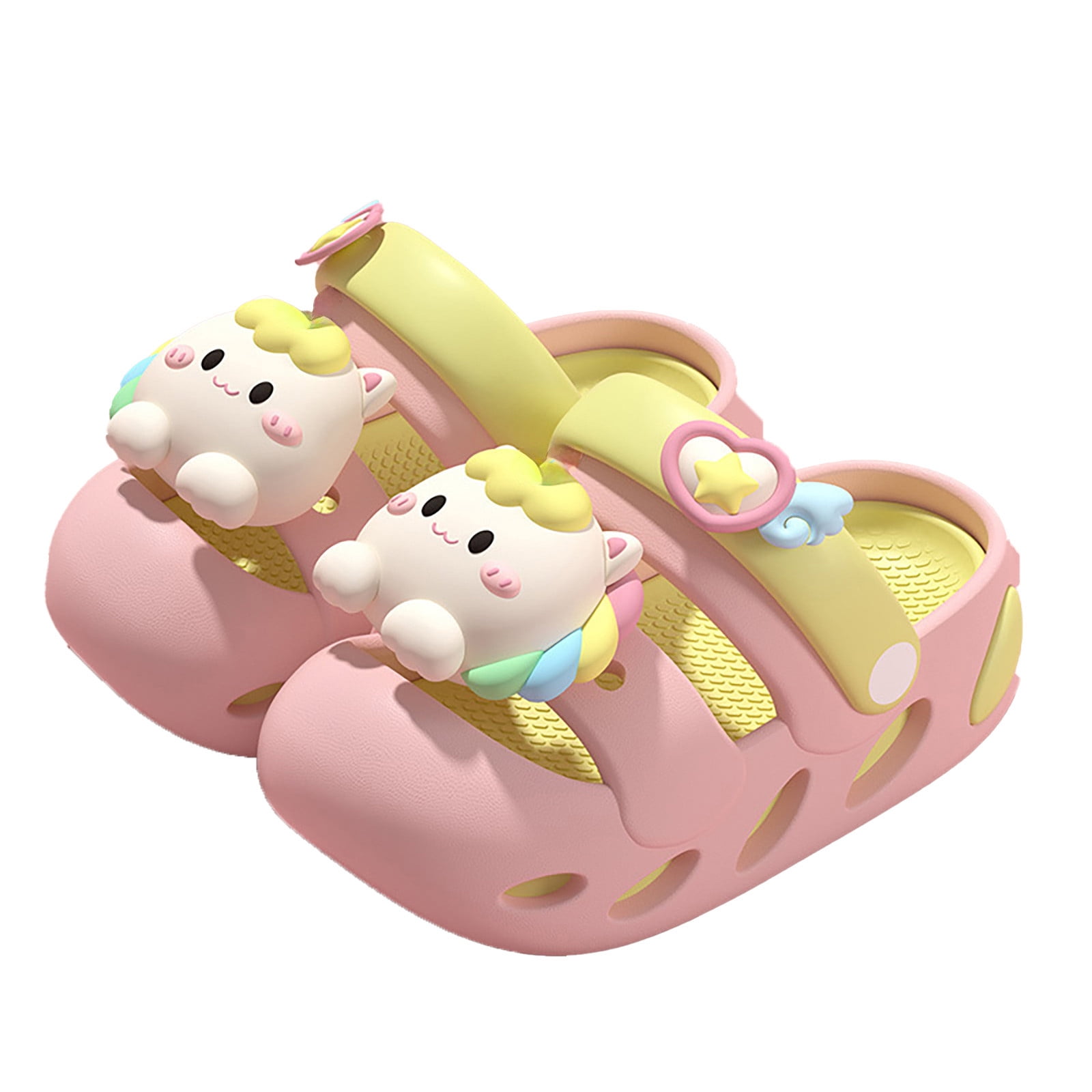 WRTFVZA Girls Boys Cute Garden Clogs Kids Water Sandals On Shoes EVA ...