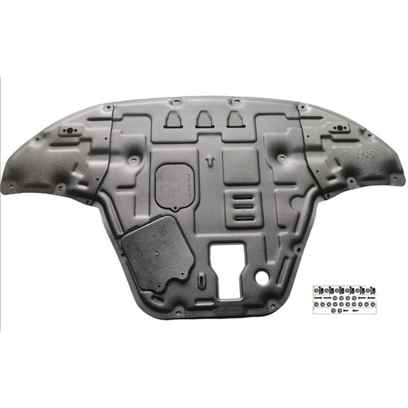 WRWolf Black Plastic Steel Engine Under Cover Splash Guard for Hyundai ...