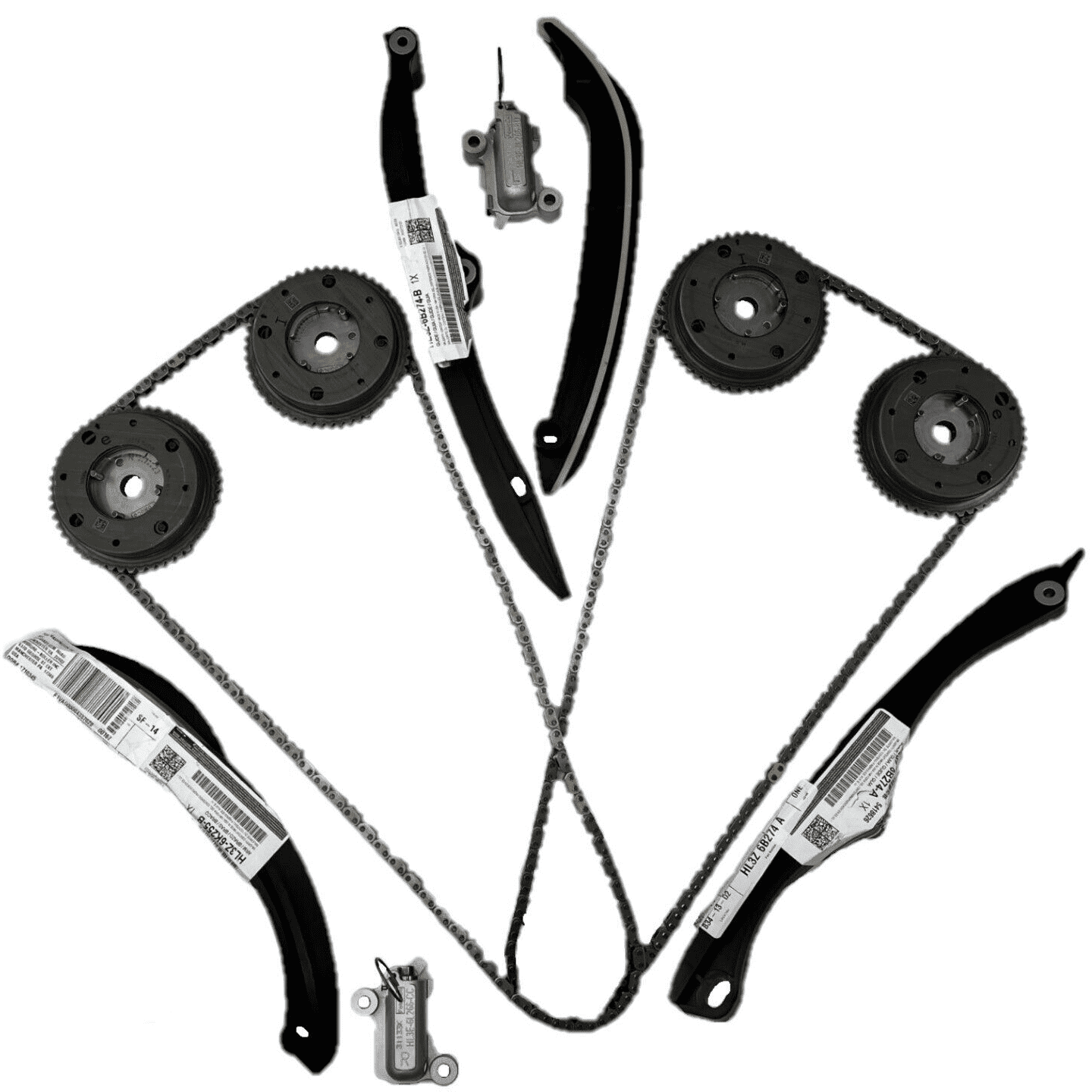 WRWolf Timing Chain Kit for 2017-2024 Ford F150 3.5L Ecoboost – Chains ...