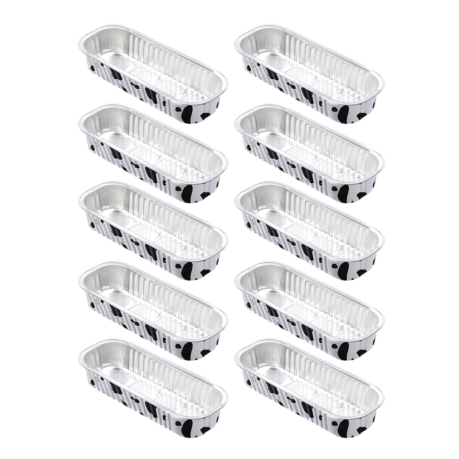 WRXMIJNHGSA Cooker Disposable Aluminum Foil Tin Box Square Aluminum ...