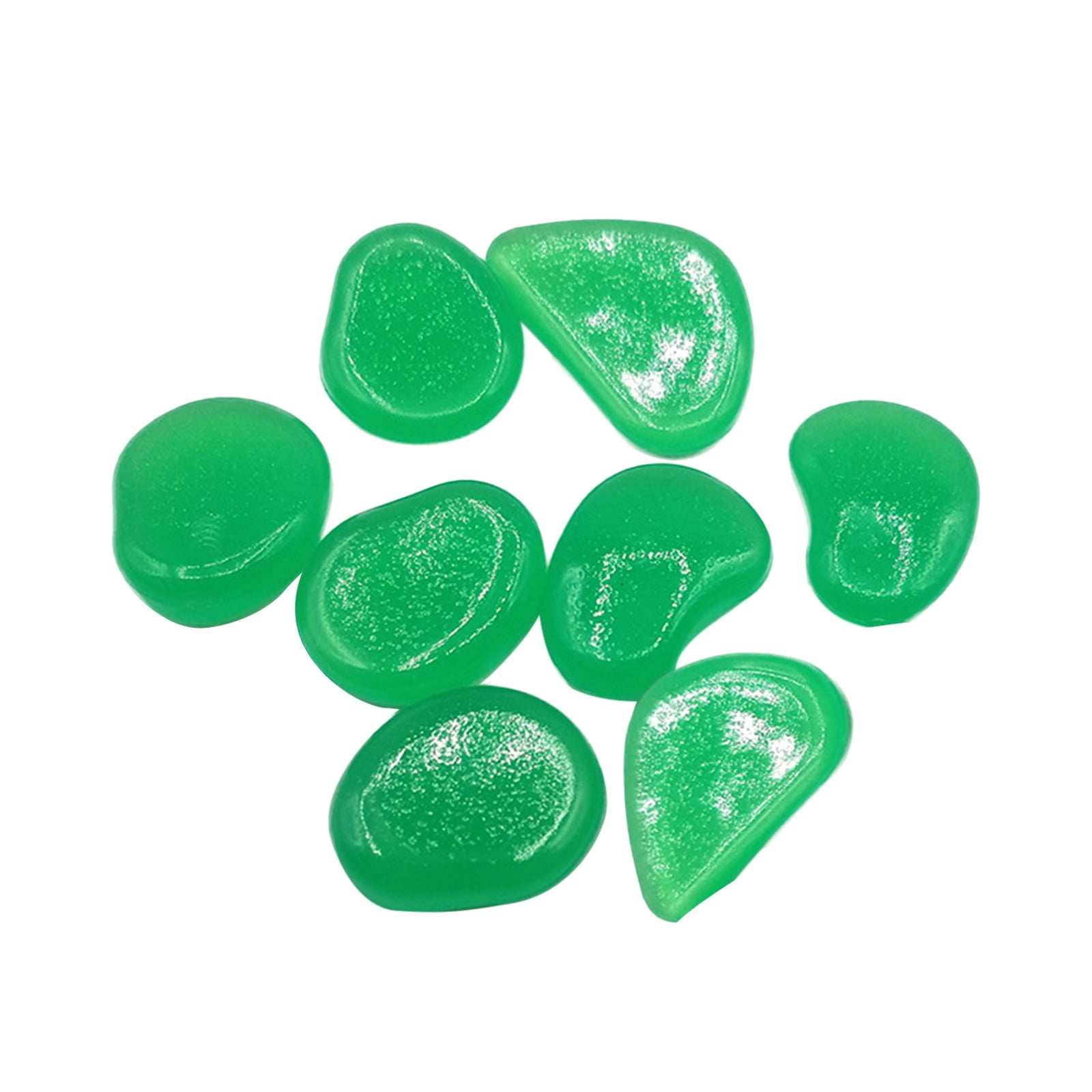 WRXMIJNHGSA Glowing Stone Garden Decorative Pebbles StonesNon ...