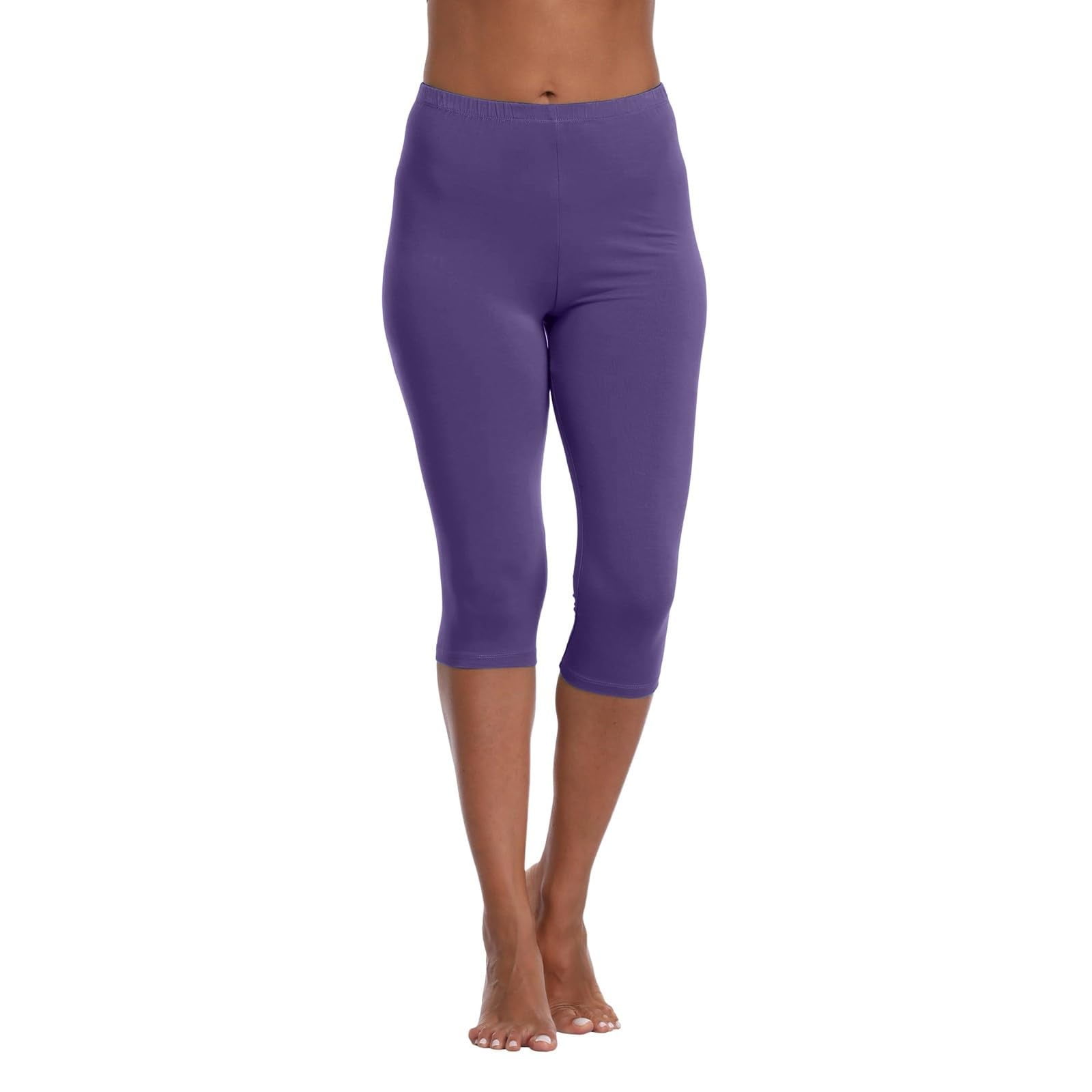 WRXMIJNHGSA Summer Savings Clearance Purple High Waisted Lounge Women's ...