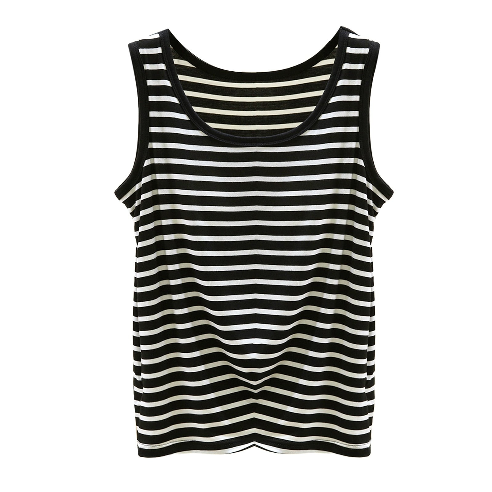 WRXMIJNHGSA Women's Tanks & Camis Women Y2K Sleeveless Striped ...