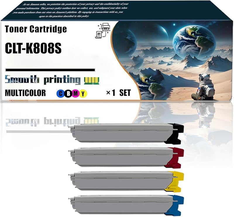 WRZN Compatible for Samsung MultiXpress X4300LX X4250LX X4220RX Printers, CLT-K808S CLT-K808S ...