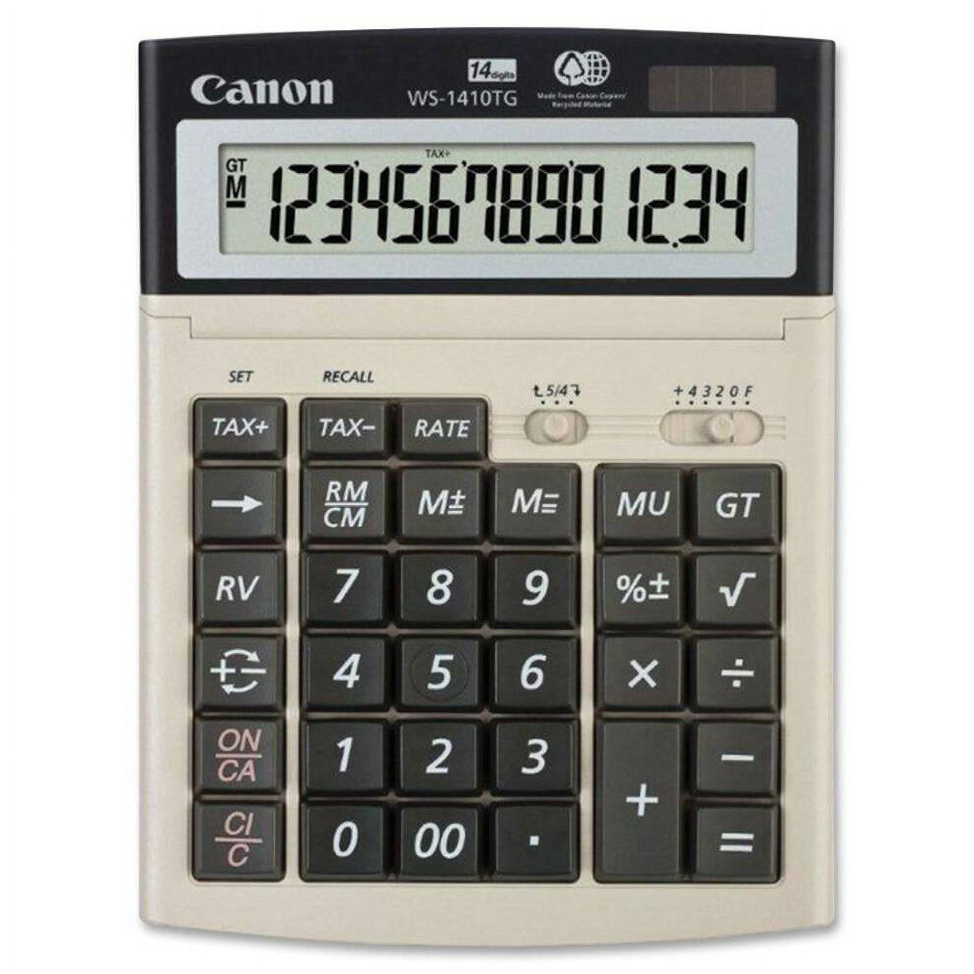 WS-1410TG Green Display Calculator - Walmart.com
