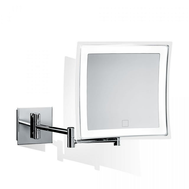 WS 84 Touch Wall Mounted Battery Operated Magnifying Mirror - Walmart.com