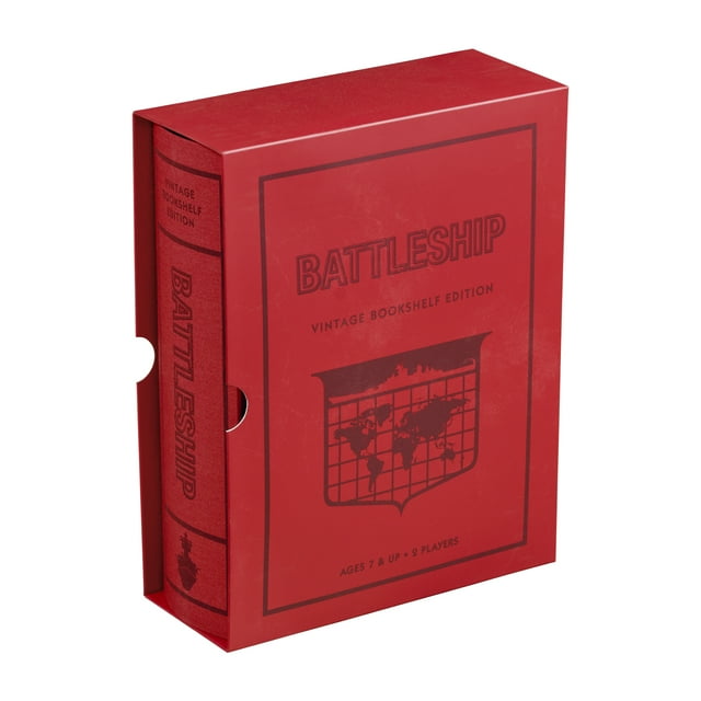 WS Game Company Battleship Vintage Bookshelf Edition - Walmart.com