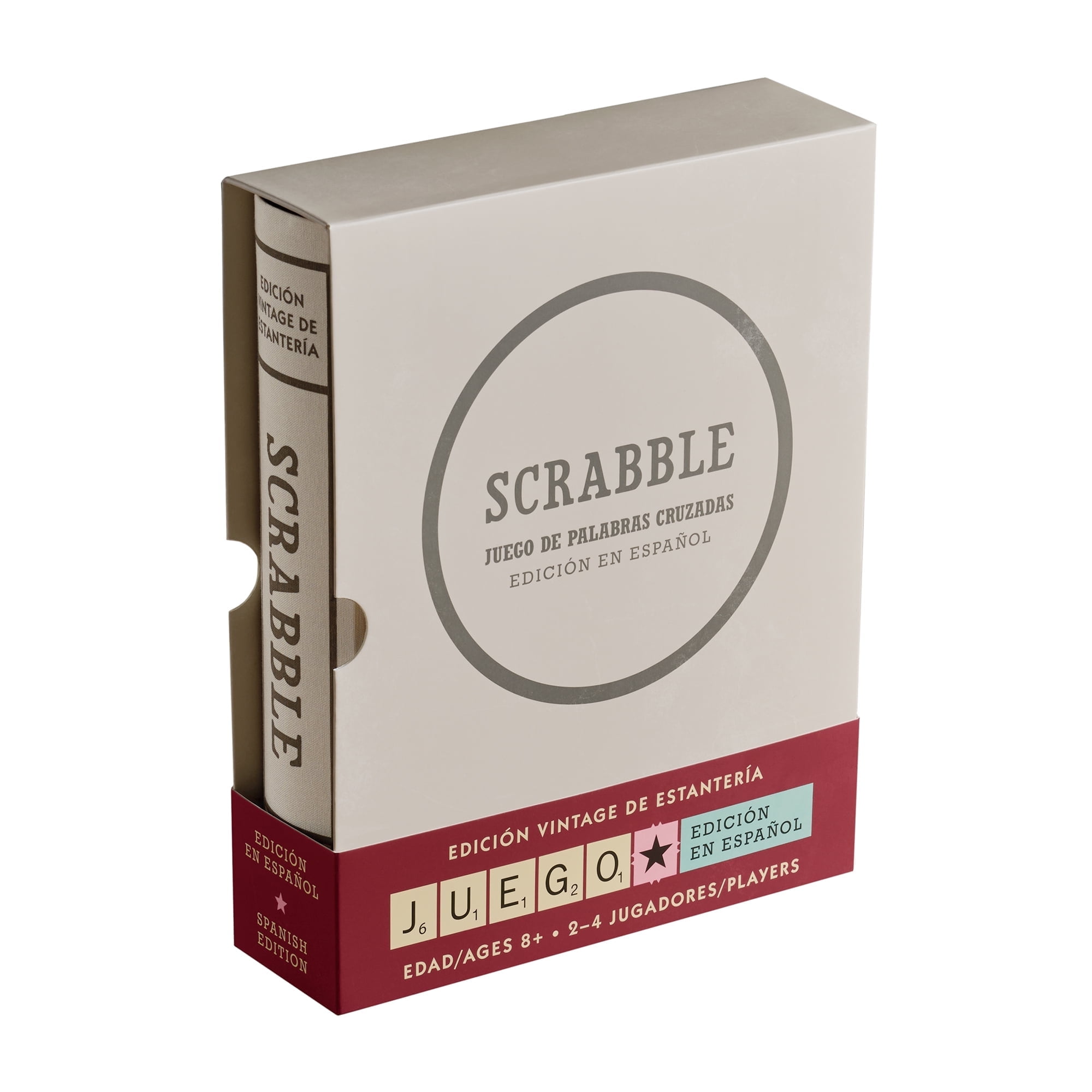 WS Game Company Scrabble Spanish Vintage Bookshelf Edition - Walmart.com