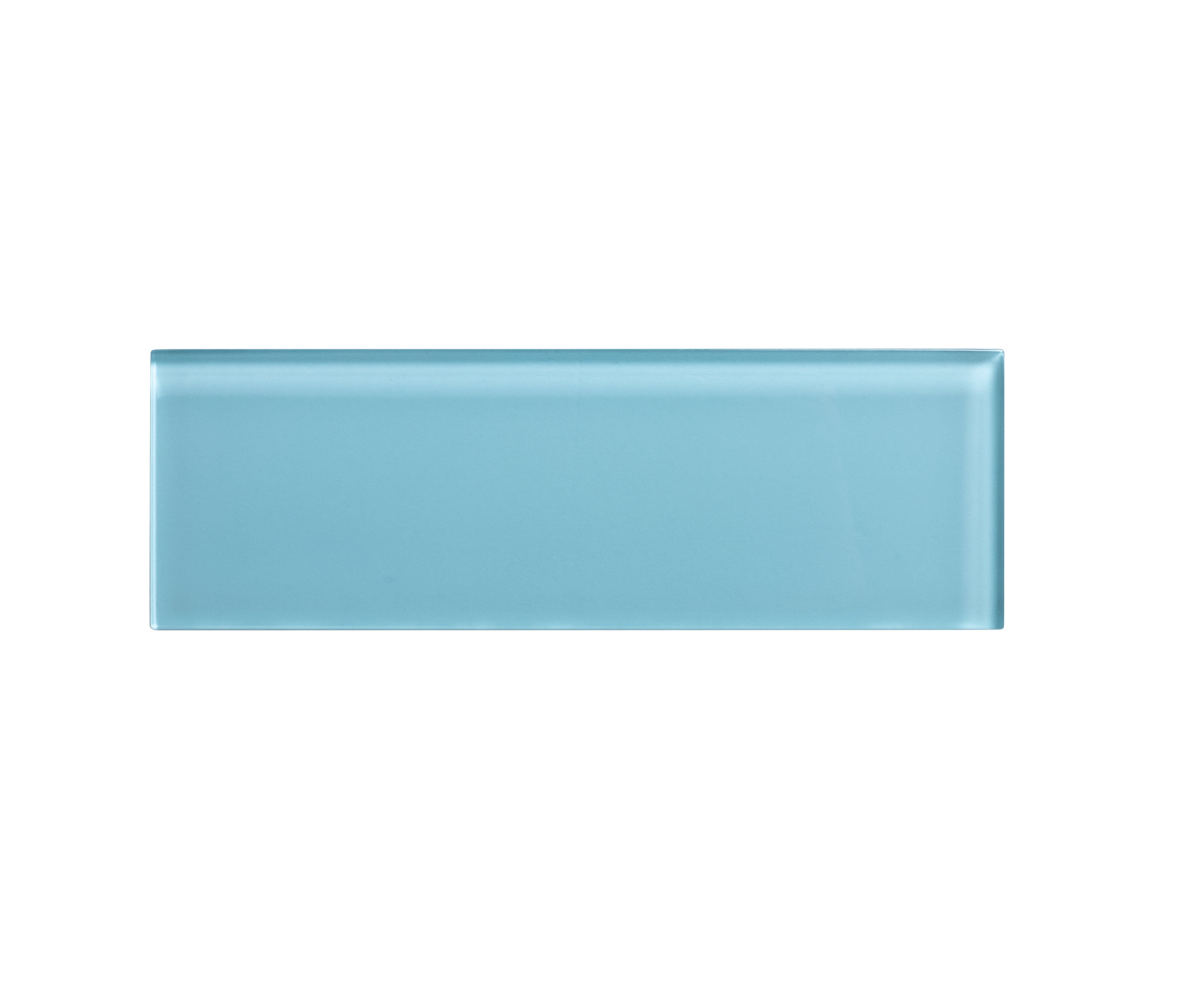 WS Tiles - Premium Aqua Blue 3 in. x 9 in. Individual Glass Subway Wall ...
