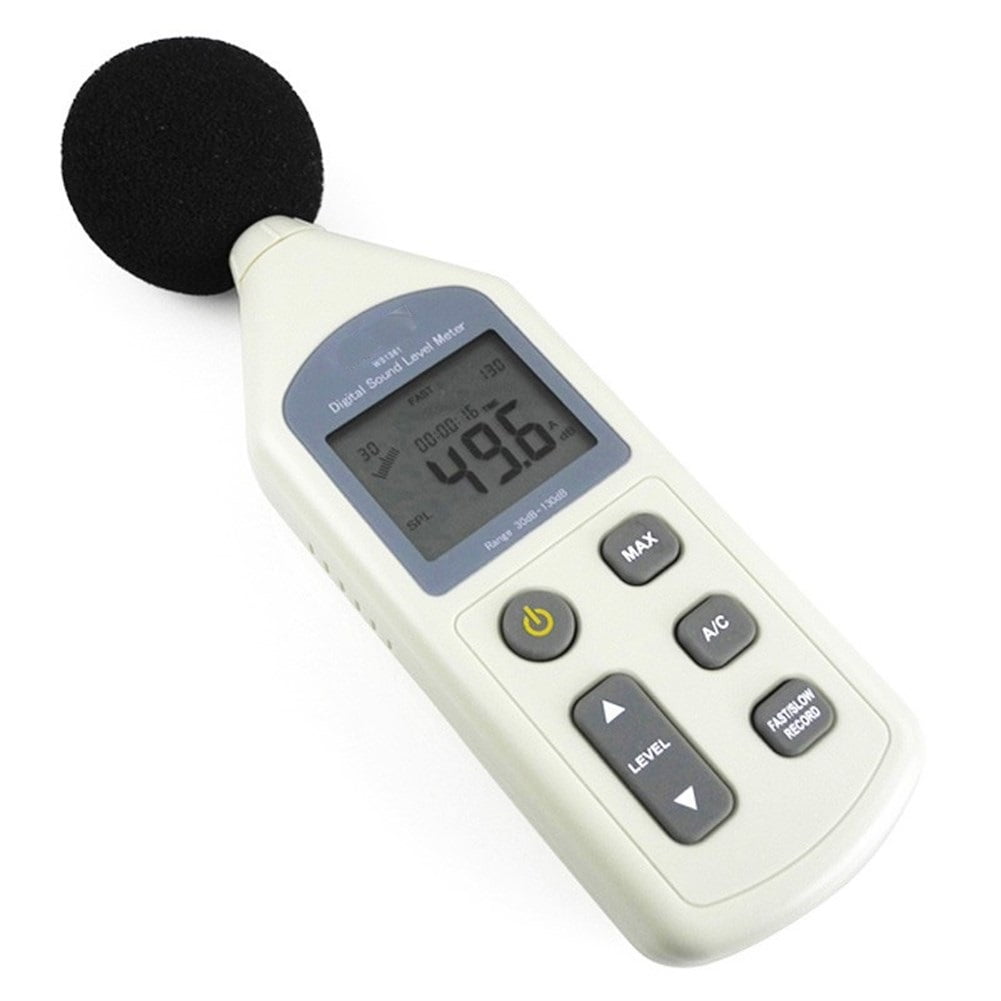 WS1361 Digital Sound Level Meter Pressure Tester 30-130dB Decibel USB ...