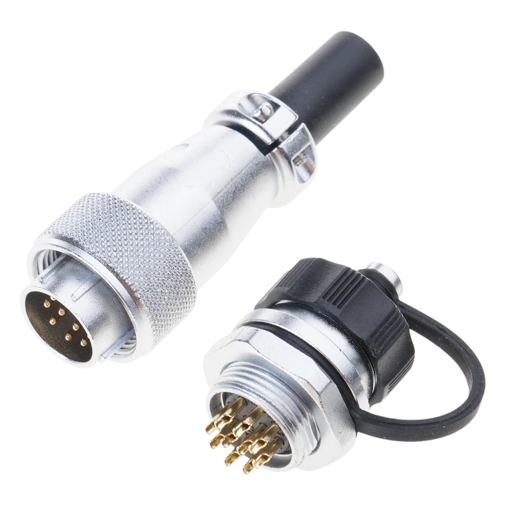 WS16 2 3 4 5 7 9 10Pin Connectors, WEIPU TQ+ZM M16 Industrial LED ...