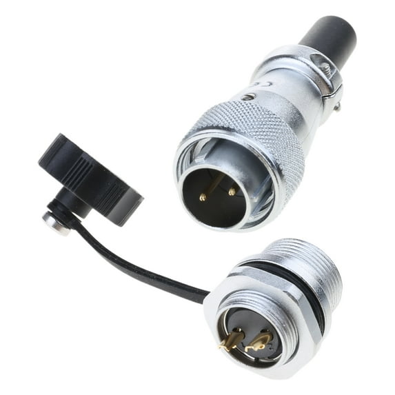 WS16 Connectors, WEIPU TQ+ZM Antioxidation Pin Waterproof Aviations Connectors - Walmart.com