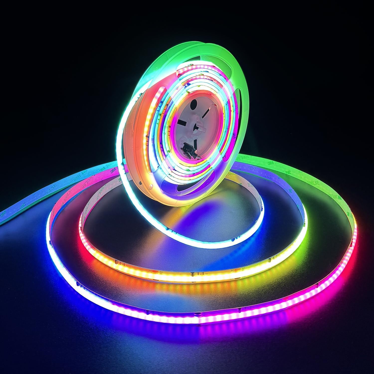 WS2811 24V COB LED Strip Lights Addressable Smart RGB IC LED Light ...