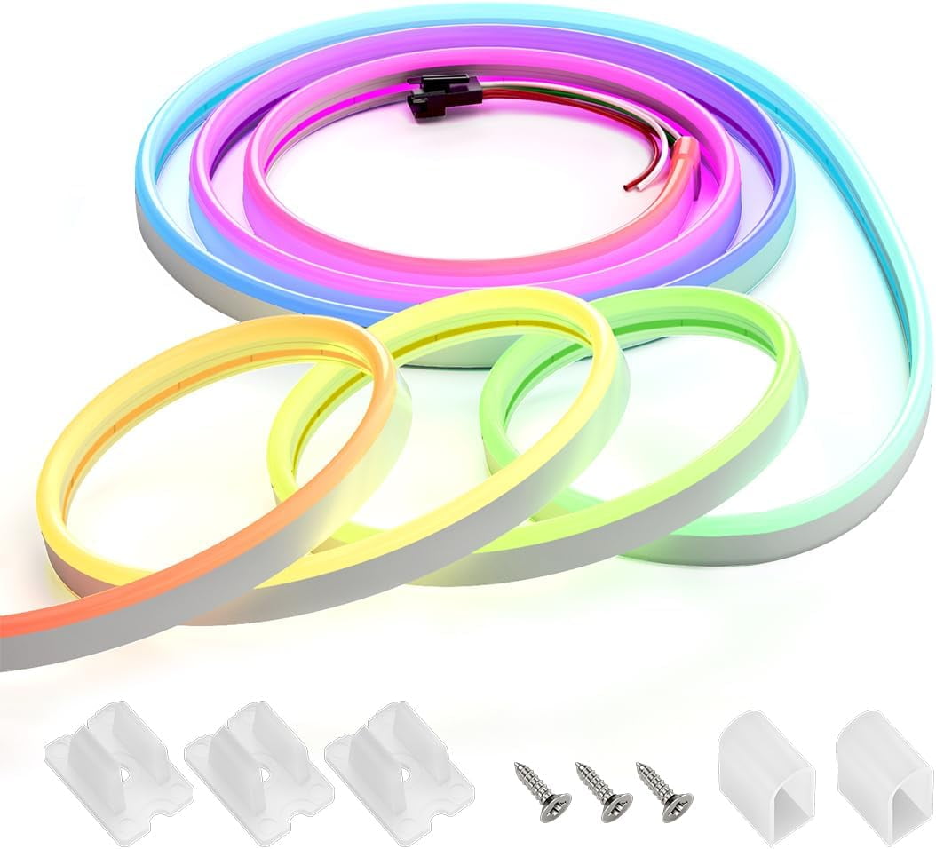 WS2811 IC Chasing Color Side Emitting Neon Light 9.8FT DC24V 54IC ...