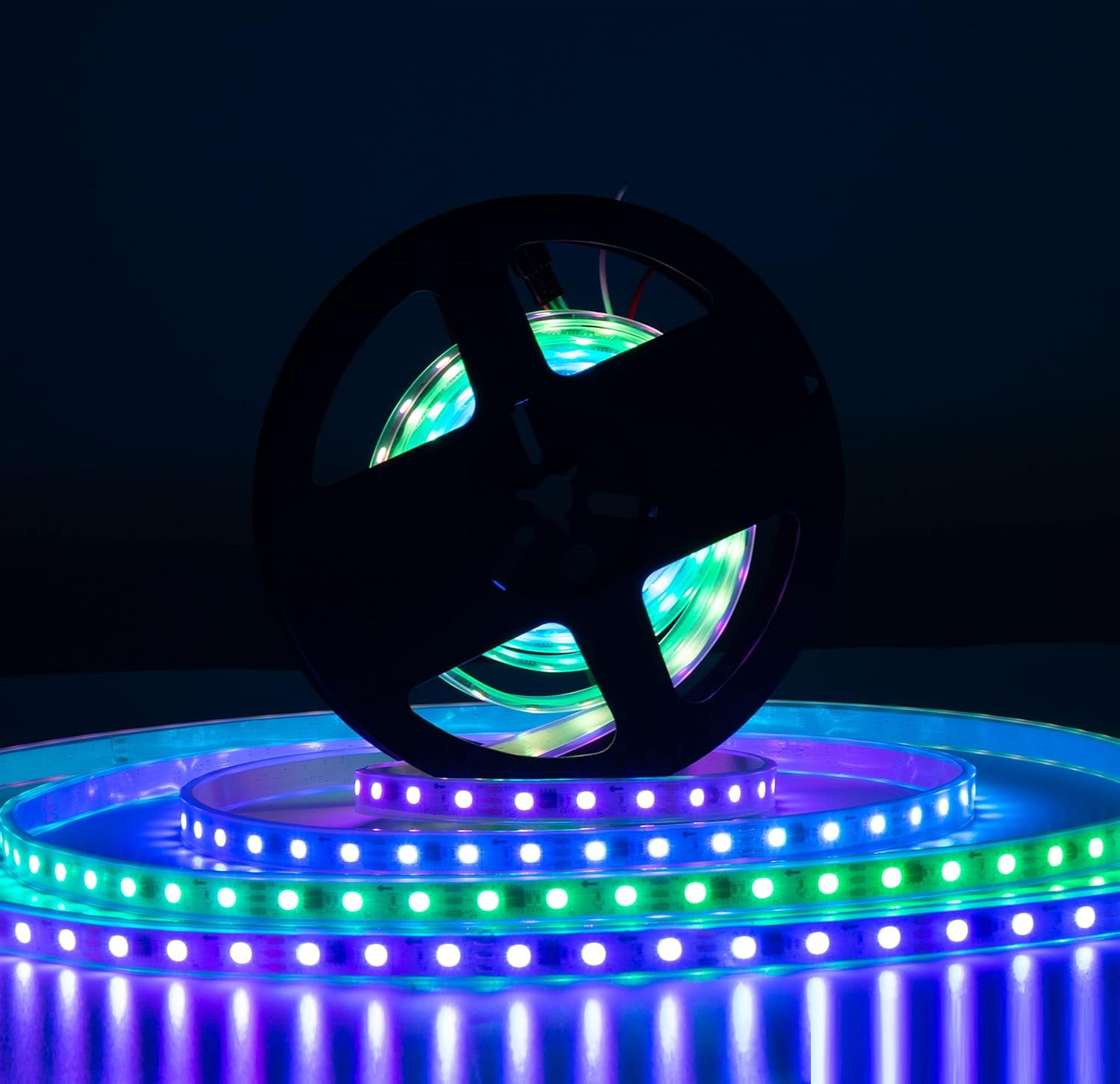 WS2811 LED Strip Addressable Pixel Strip Light SMD 5050 RGB Dream Color ...