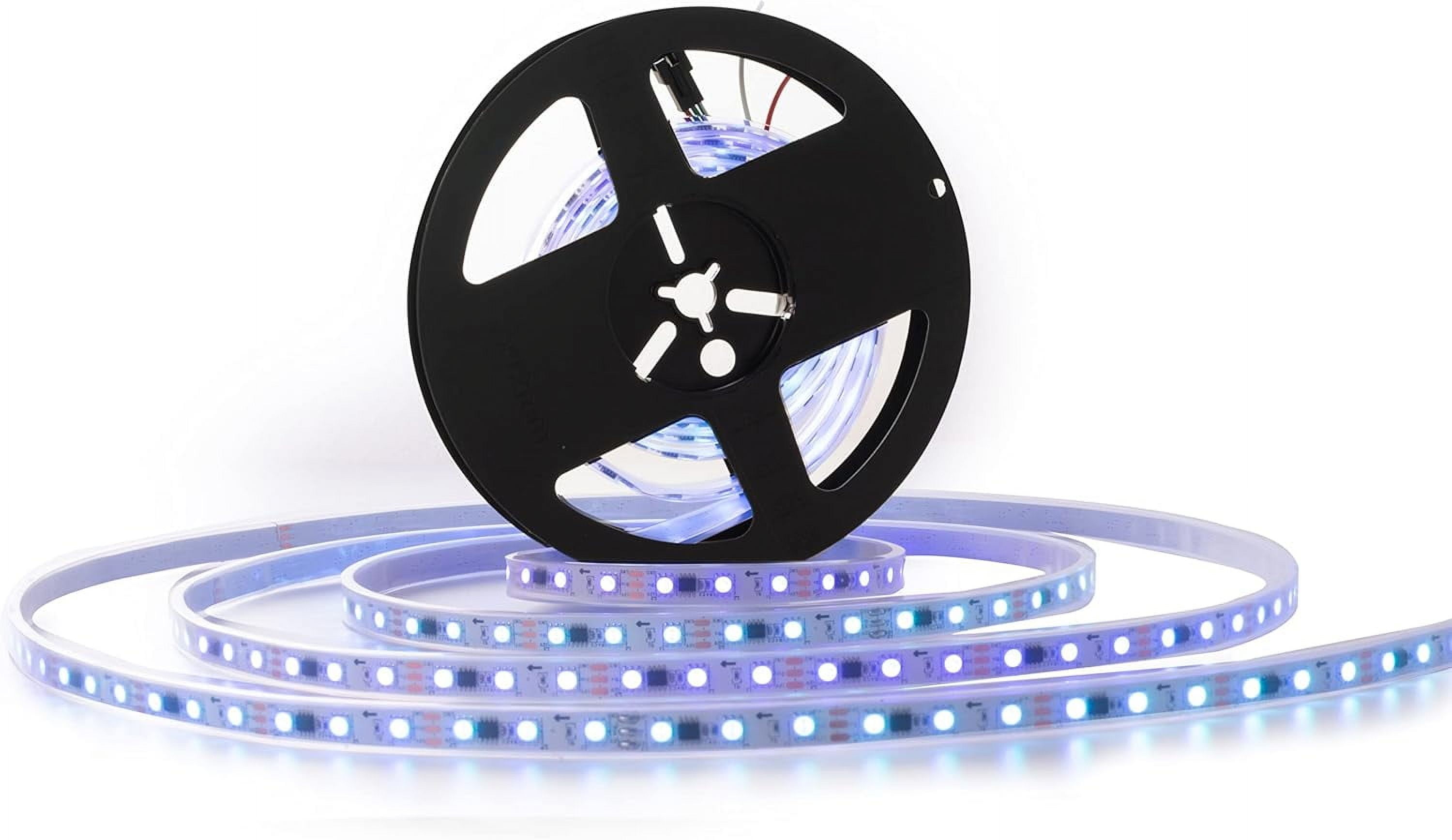 WS2811 LED Strip Addressable Pixel Strip Light SMD 5050 RGB Dream Color ...