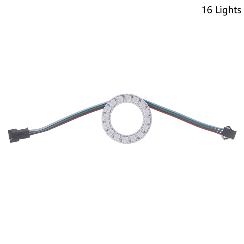 WS2812B Addressable Led Pixel Ring 8/16/24/35/45Leds WS2812 RGB Led ...