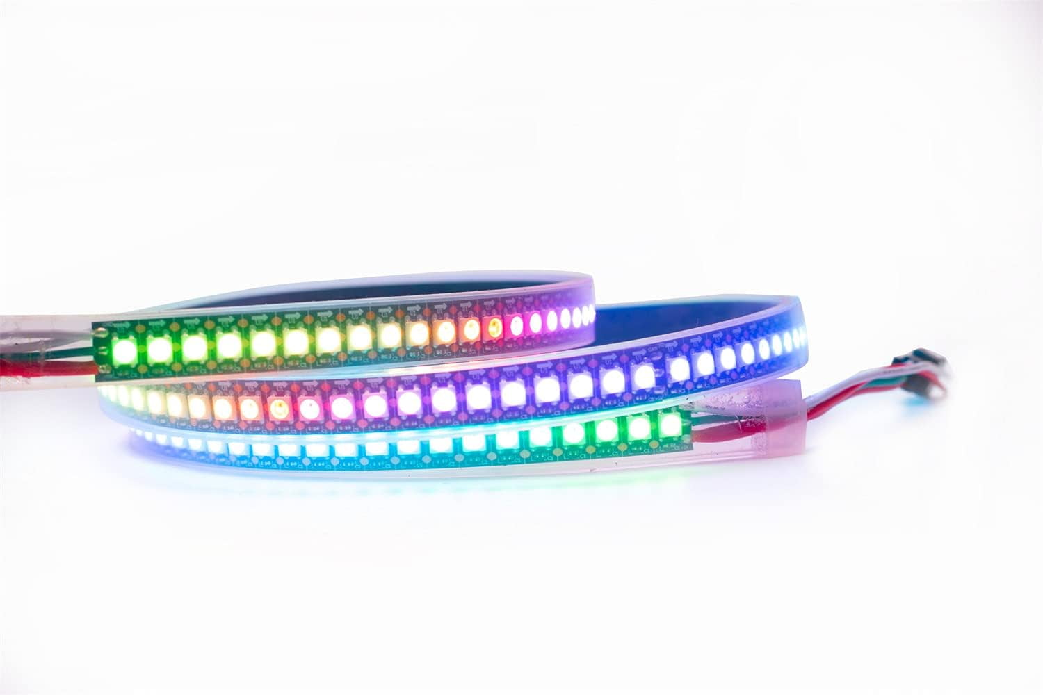 WS2812B LED Strip Individual Addressable Light 144Pixels/m SMD 5050 RGB ...
