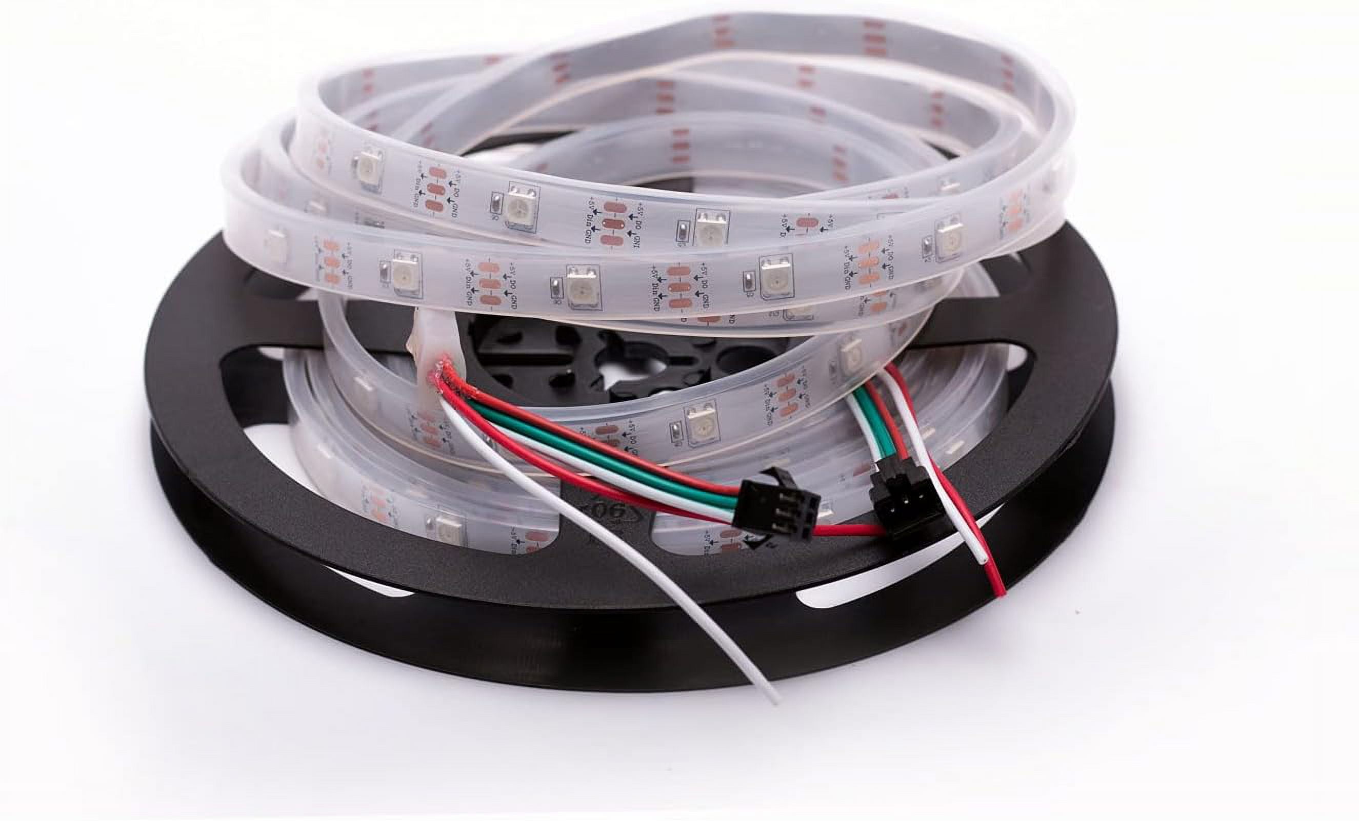 WS2812B LED Strip SMD 5050 Individual Addressable RGB Strip Full Color ...