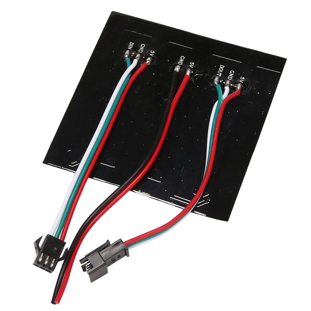 WS2812B RGB LED Digital Flexible Individually Addressable Panel Light ...