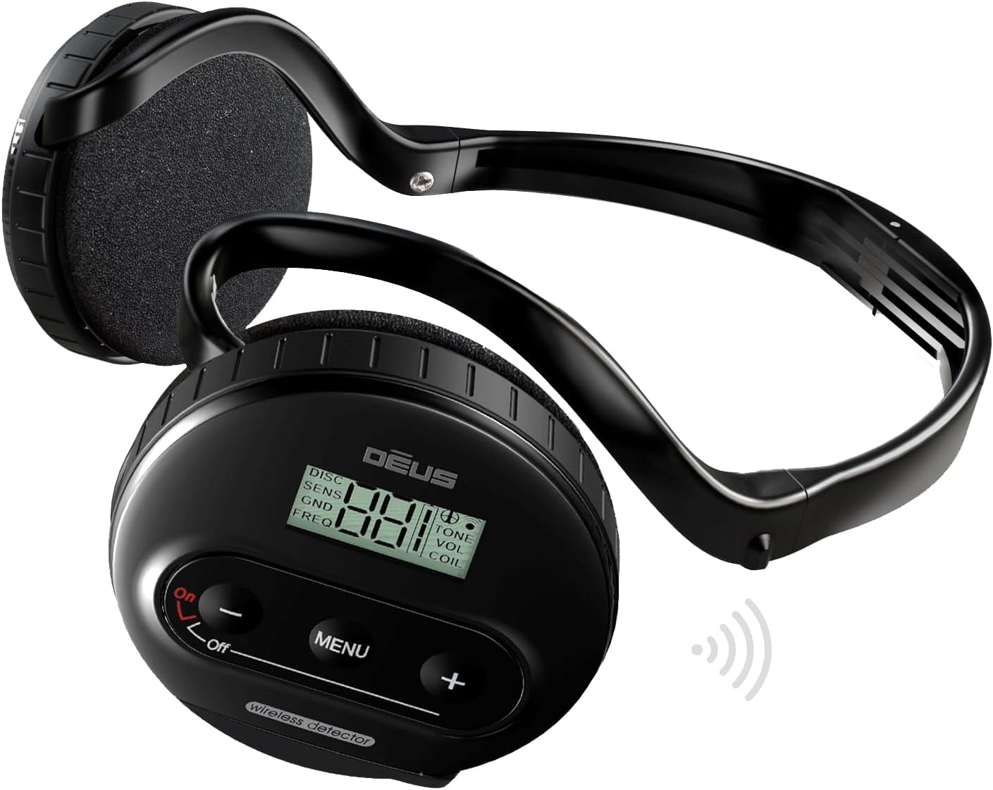 WS4 Wireless Headphones for Ds Detector, Fully Shower Proof, Foldable ...