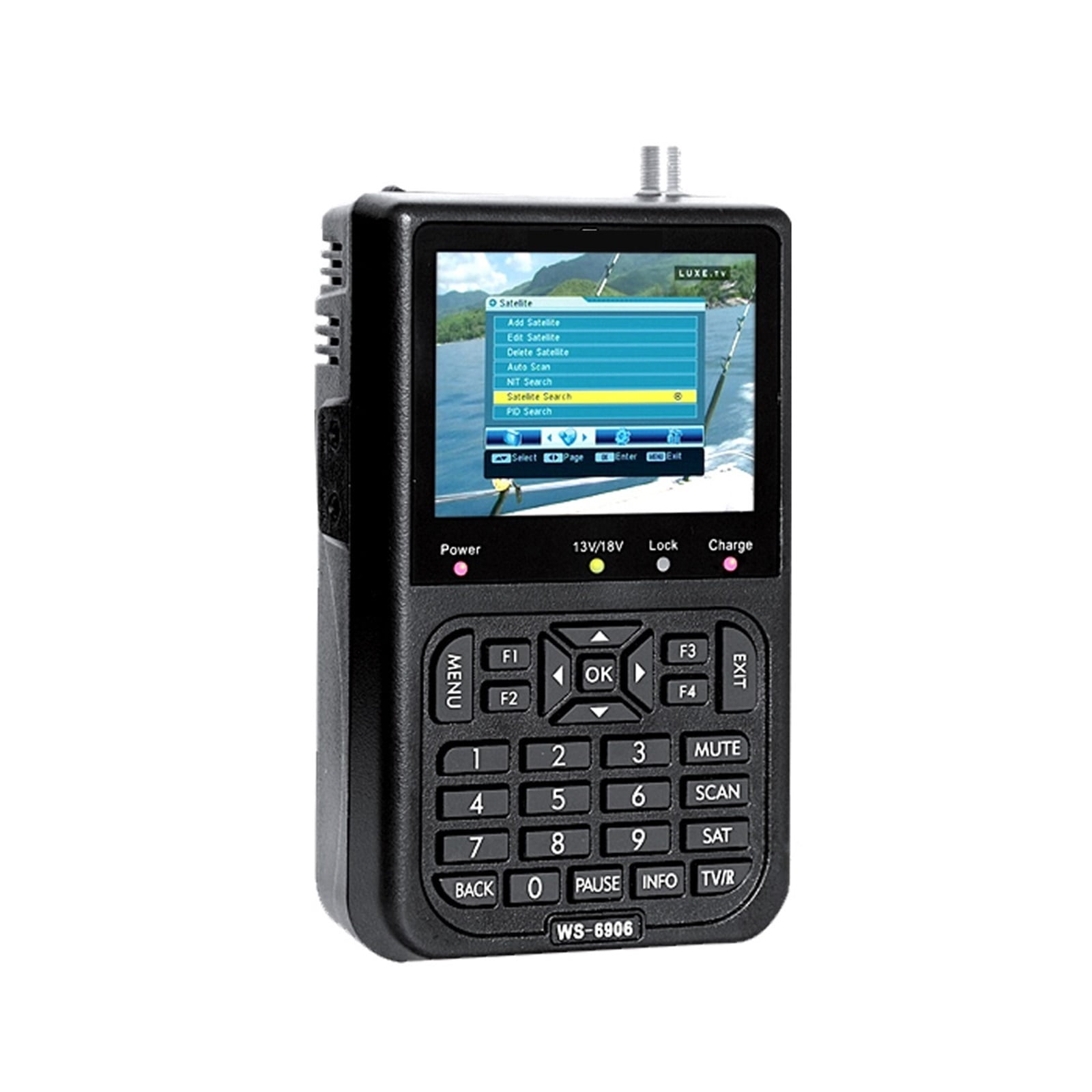 WS6906 3.5in LCD Display Data Digital Satellite Signal Finder Meter ...