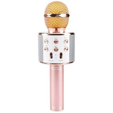 Ledeez Wireless Bluetooth LED Karaoke Microphone Set of 2, Pink - Walmart.com