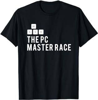 WSAD - The PC Master Race Tee Shirt For Computer Gamers - Walmart.com
