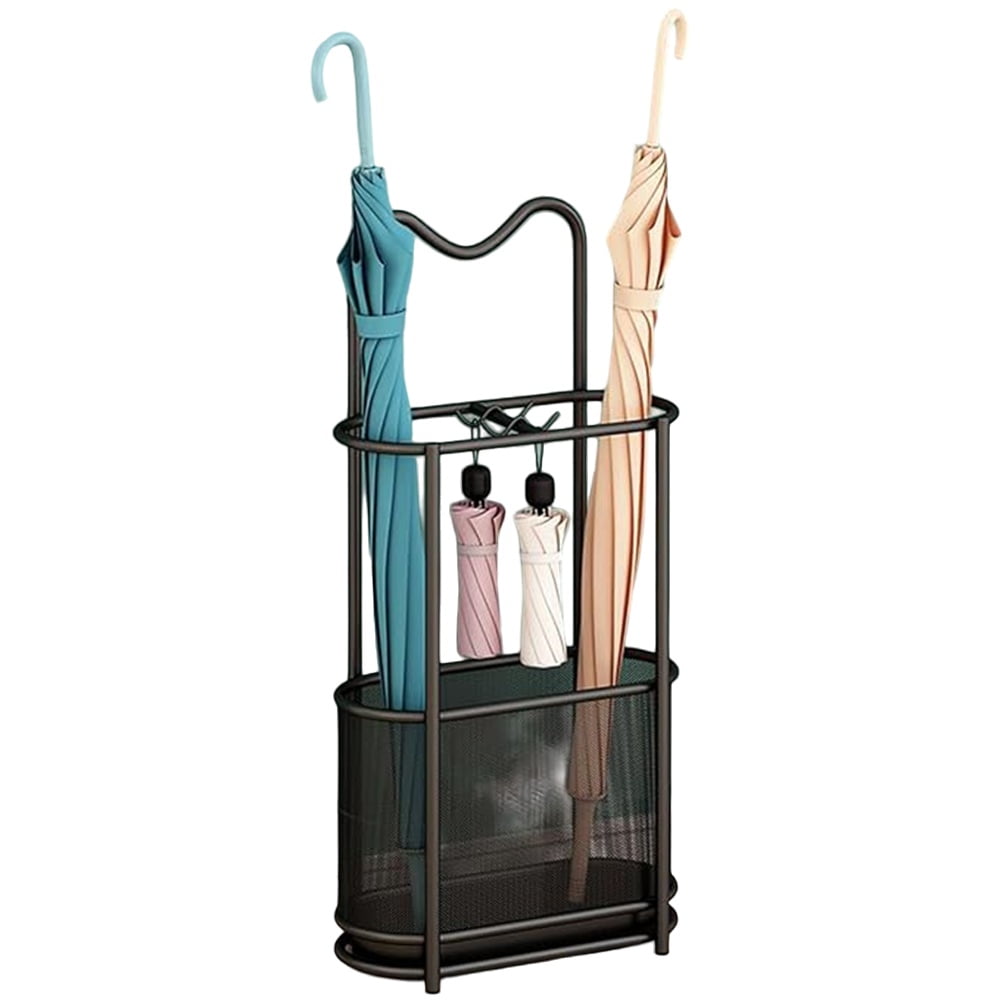 WSBArt 1Pc Metal Umbrella Bucket for Door - Hanging Umbrella Holder ...