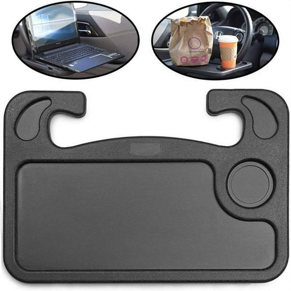 WSBArt Car Steering Wheel Tray Laptop Table, Car Stand Trays for Eating ...