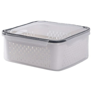 Kitchen Refrigerator Organizer Containers,Stackable Food Storage ...