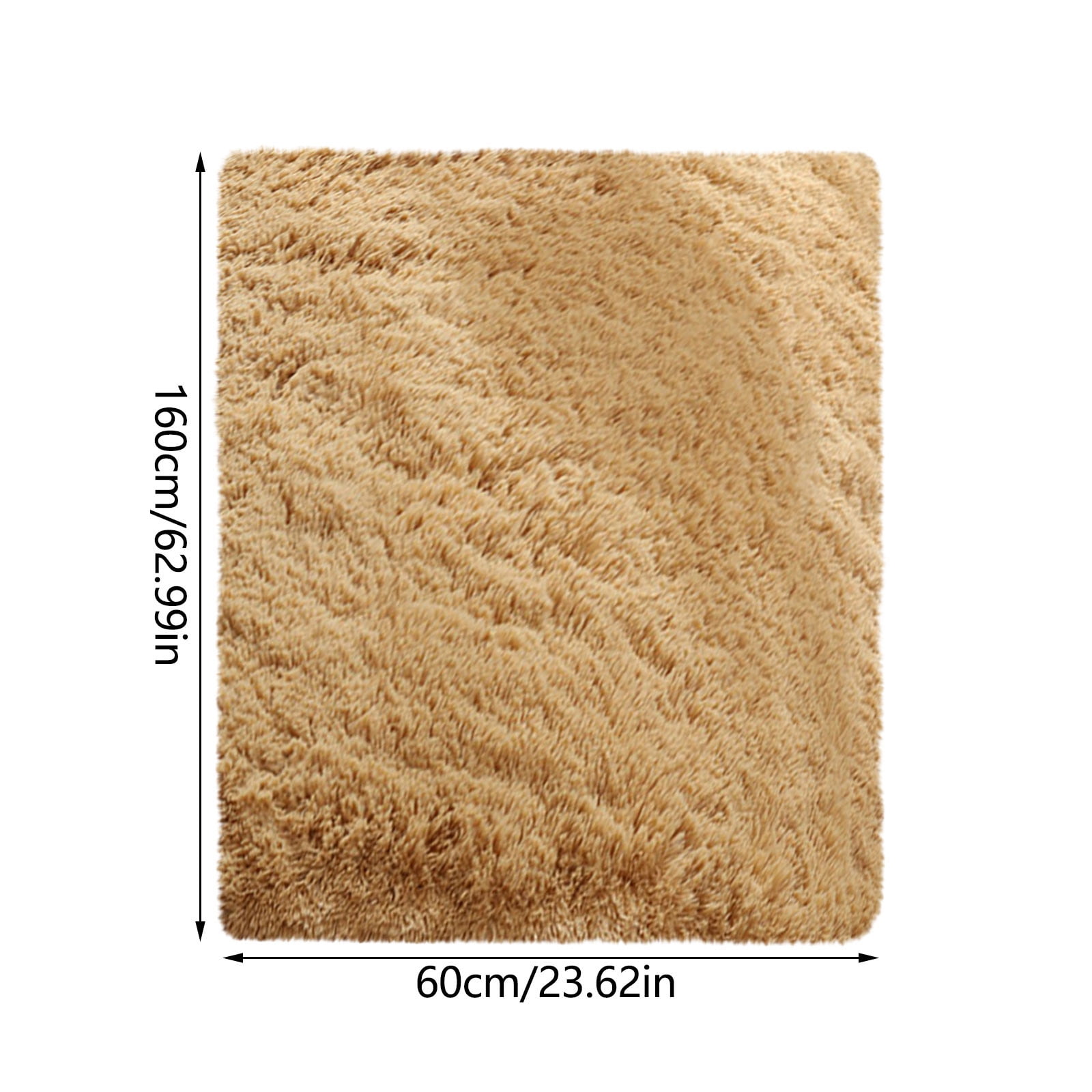 WSBDENLK 5.3' X 2' Soft Carpet Non-Slip Area Carpet Floor Mat Bedroom ...