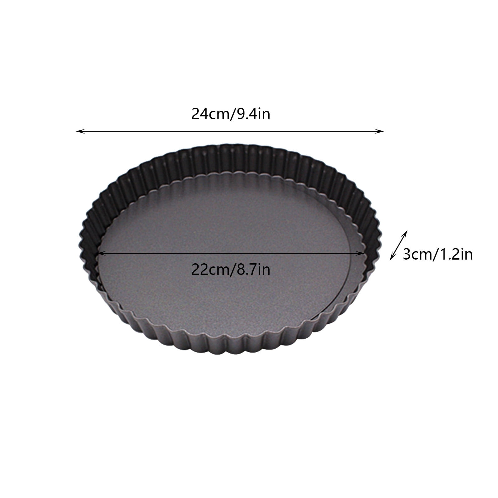 WSBDENLK Baking Breadfruit Pie Baking Pan Round Live Bottom Chrysanthemum Non-Stick Cake Baking ...