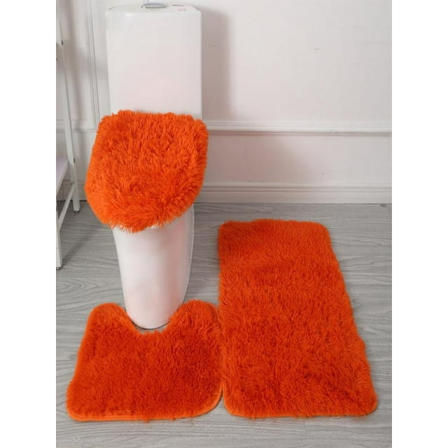 WSBDENLK Clearance Rugs 3-Piece Bathroom Carpet, Super Soft Non Slip ...