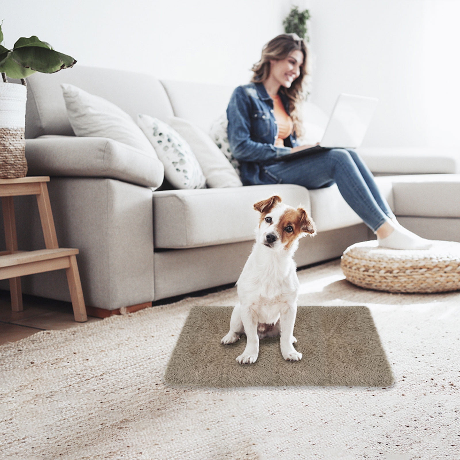 WSBDENLK Comfortable Mat Pet Mat Bed Deep Sleep Litter Bed Pet Beds ...