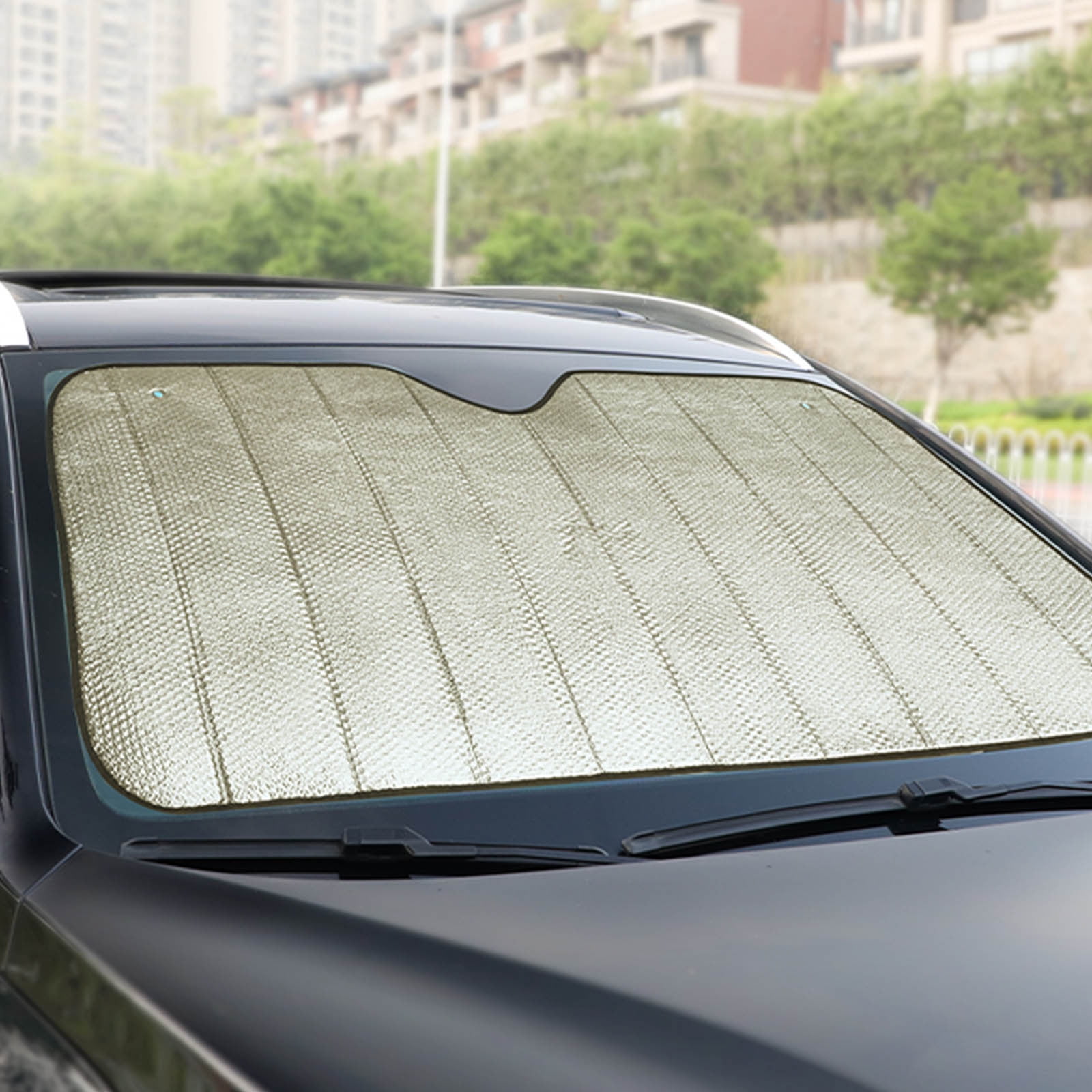 WSBDENLK Five-Layer Thickening Sunscreen Car Sunshade Aluminum Foil ...