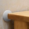 5 In. Rigid Vinyl Wall Protector, Door Impact Shield, Self-Adhesive ...