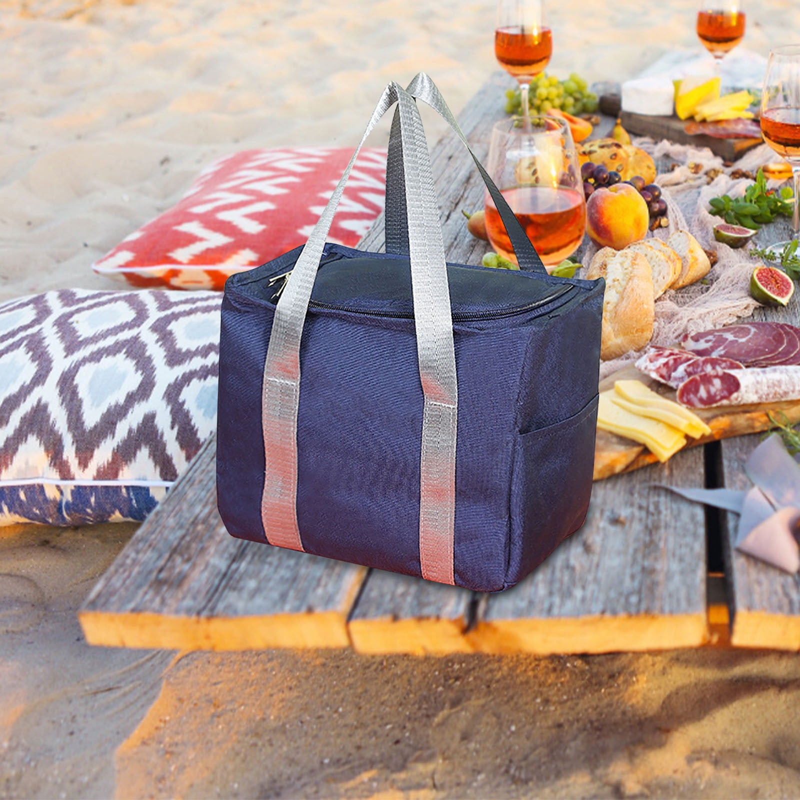 WSBDENLK Lunch Box Bag Insulation Bento Handbag office Worker Pack Meal ...