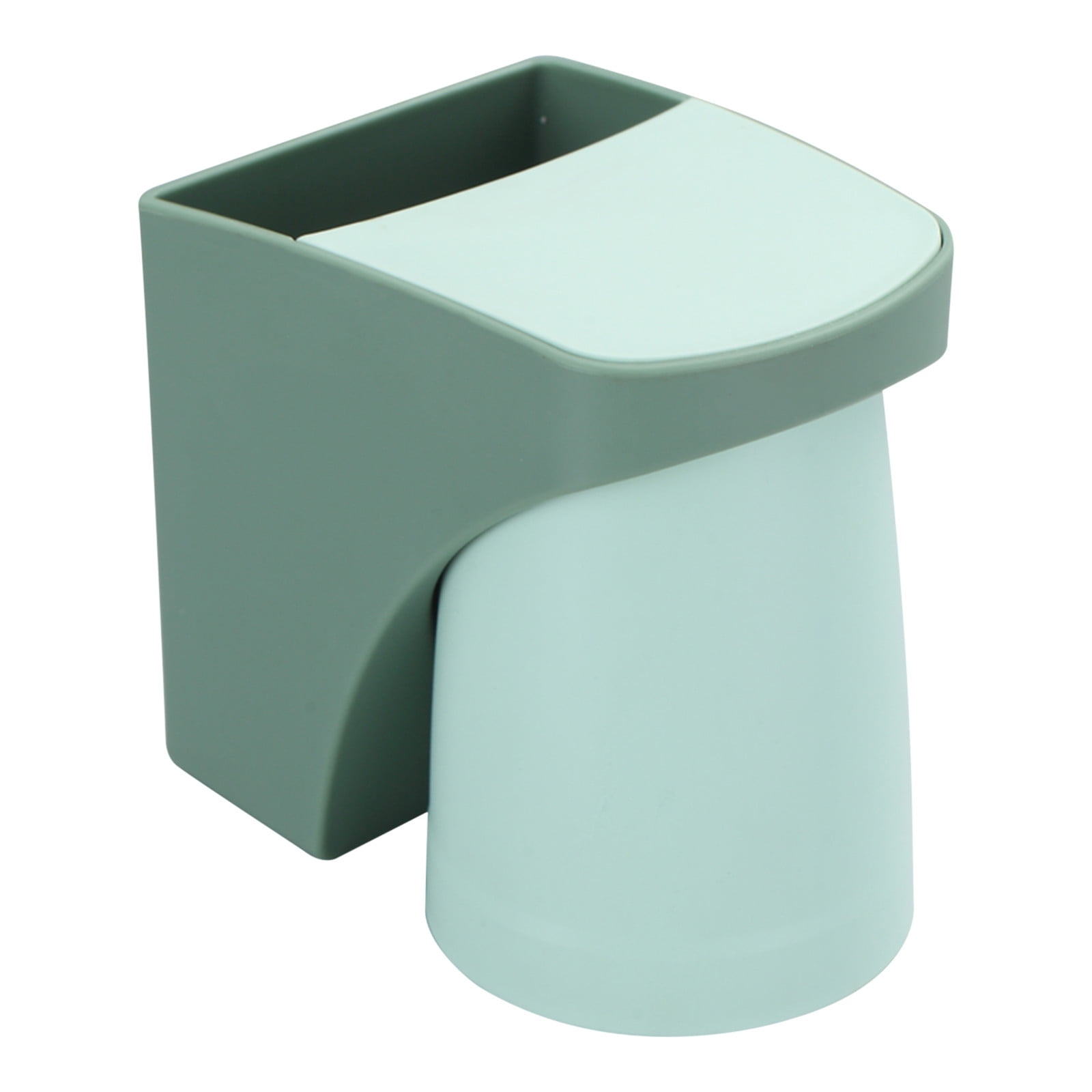 WSBDENLK Wall-Mounted Magnetic Toothbrush Holder Free Punch Mouthwash ...