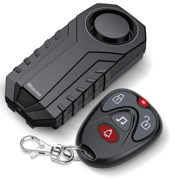 alarm,Sensitivity Waterproof Loud Adjustable Remote Theft Vibration ...