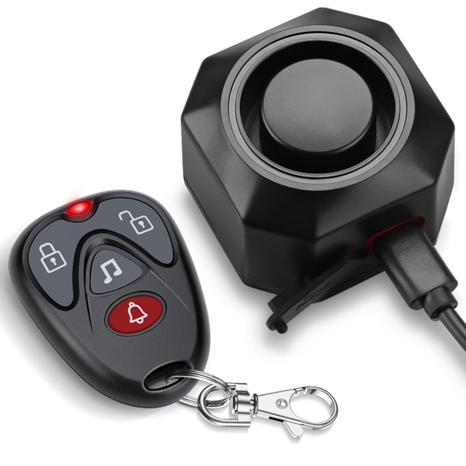 Wsdcam Wireless Security Alarm, Rechargeable Motion Sensor, 110dB ...