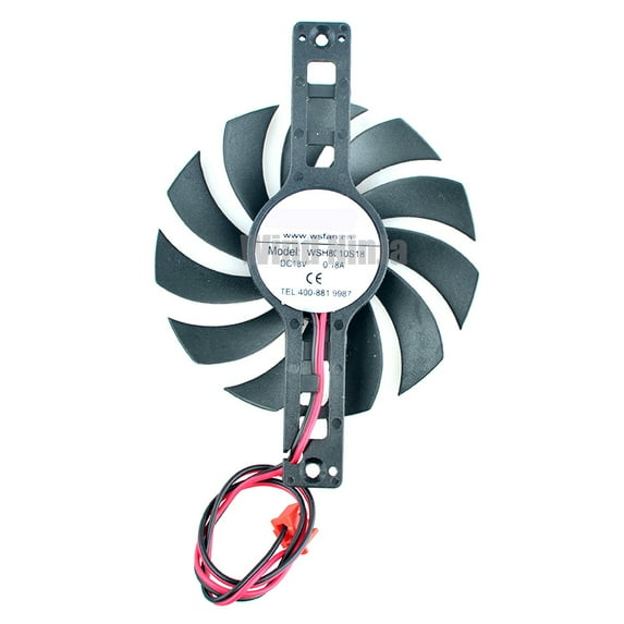 WSH8010S18 Fan blade diameter 75mm Mounting hole spacing 100mm DC18V 0 ...