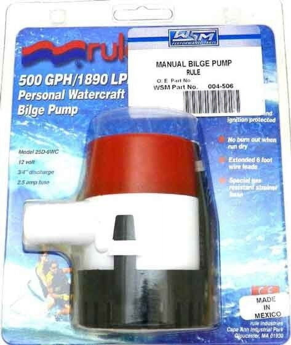 WSM Manual Bilge Pump 004-506 - Walmart.com