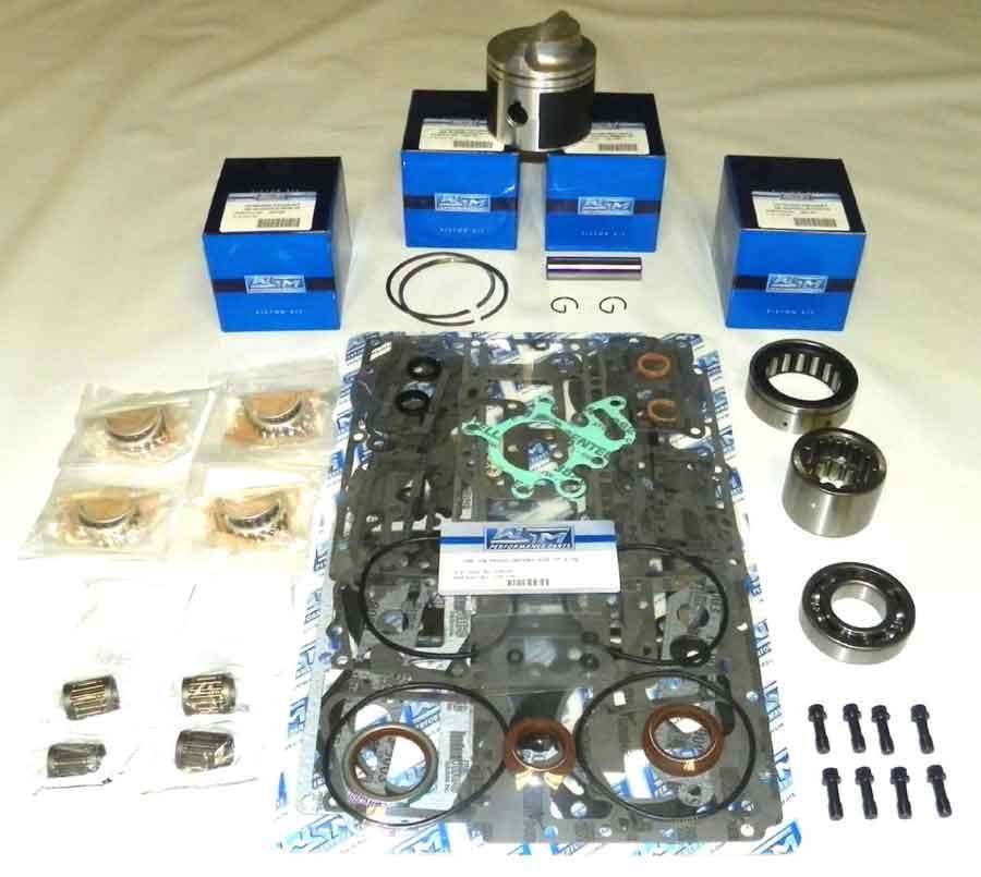WSM Powerhead Rebuild Kit For Johnson / Evinrude V4 Cross Flow 74-97 ...