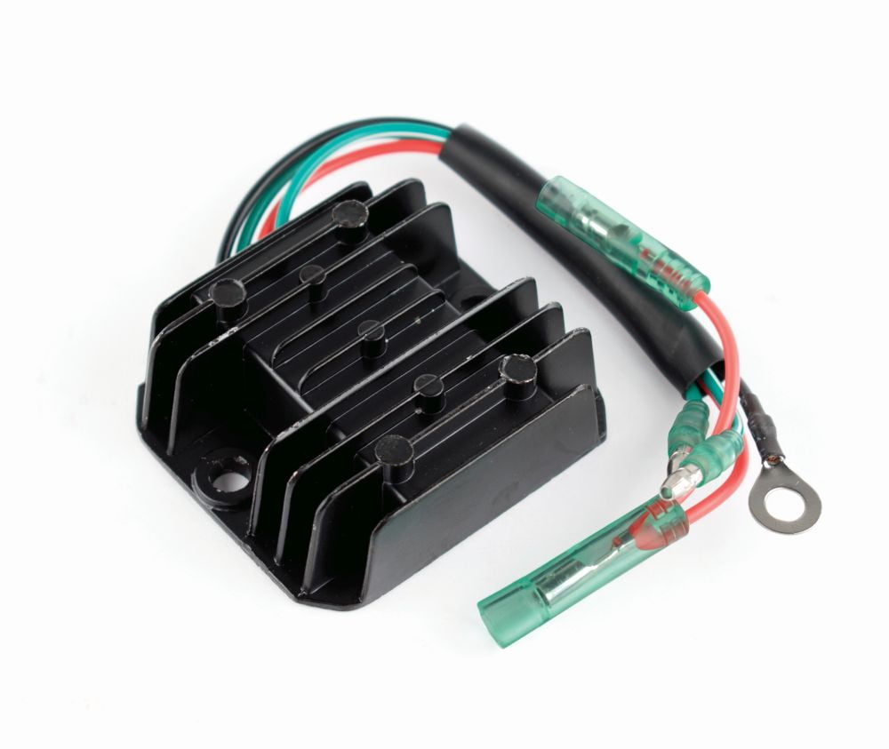 WSM Rectifier / Regulator for Yamaha 9.9 / 15 Hp 4-Stroke 90-07 365 ...
