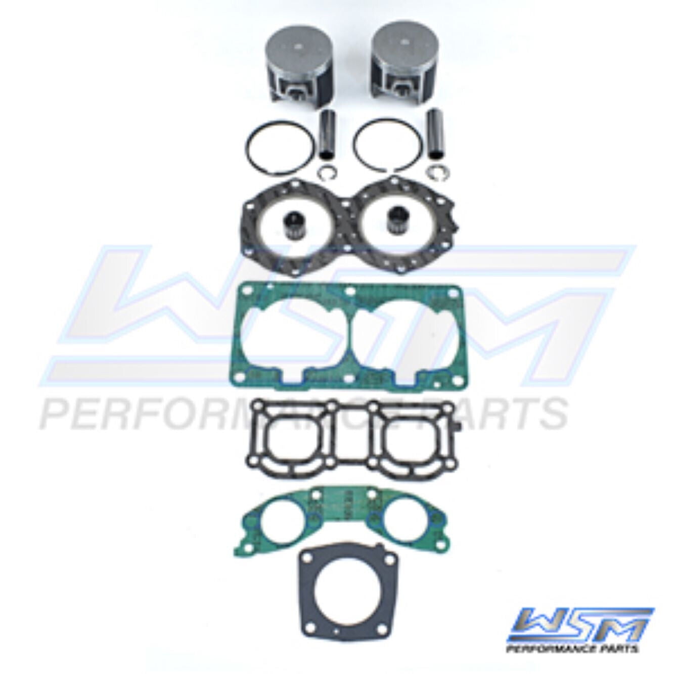 WSM Top End Rebuild Kit Yahama 700 Super Jet 96-20 .75mm Over Plat 010 ...